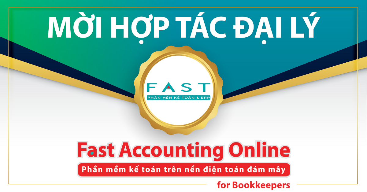 Thư mời hợp tác đại lý phần mềm kế toán Fast Accounting Online for Bookkeepers